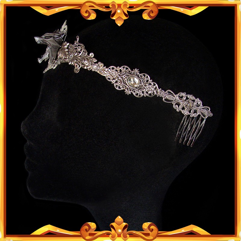 A medieval Crown freely inspired by the Witcher's School of the Wolf
