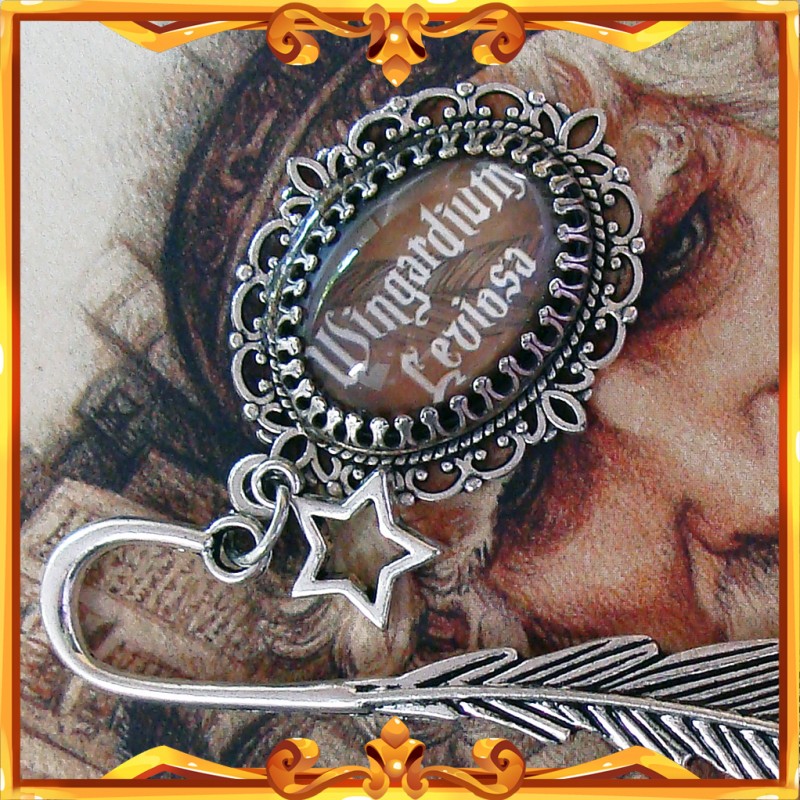 Magic School Levitation Spell Feather at A MON SEUL DESIR Boutique