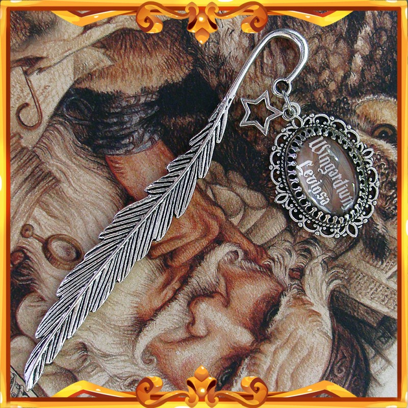 Magic School Levitation Spell Feather at A MON SEUL DESIR Boutique