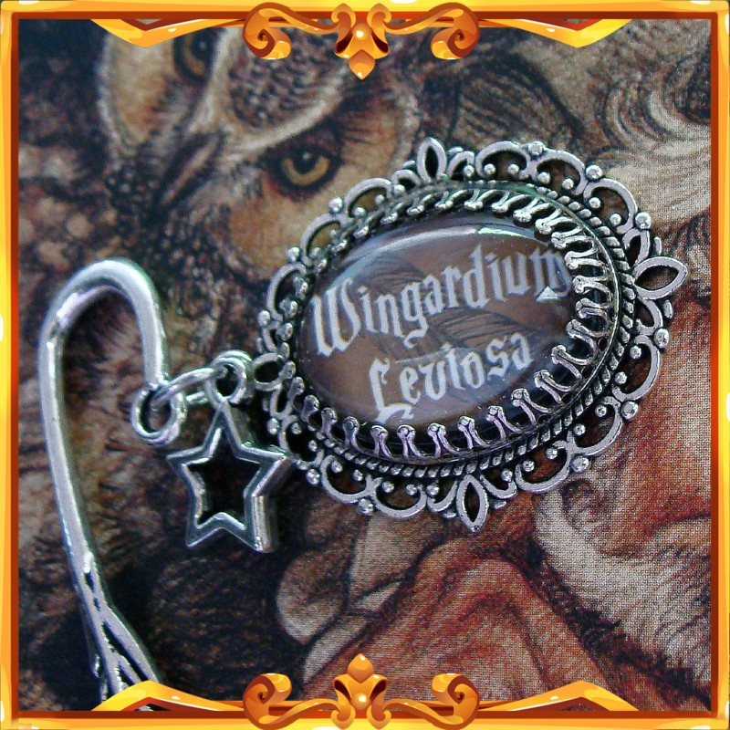 Magic School Levitation Spell Feather at A MON SEUL DESIR Boutique