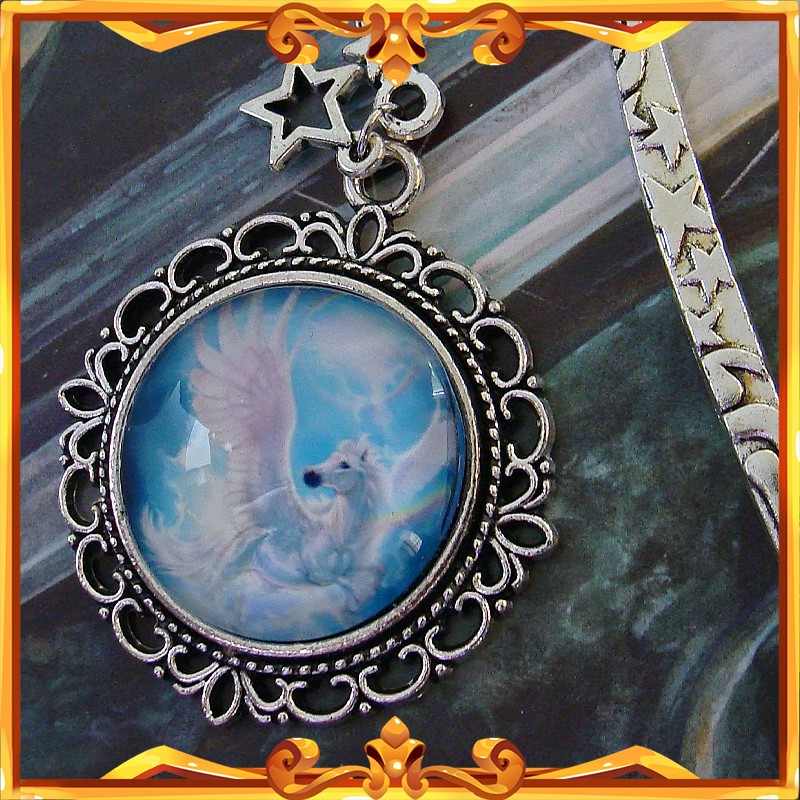 Marque Page Licorne Cheval Ailé Pégase chez A MON SEUL DESIR Boutique