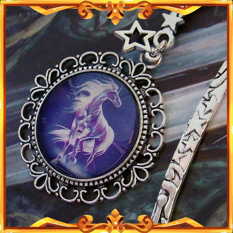 Unicorn Mythical Horse Fantasy Bookmark at A MON SEUL DESIR Boutique